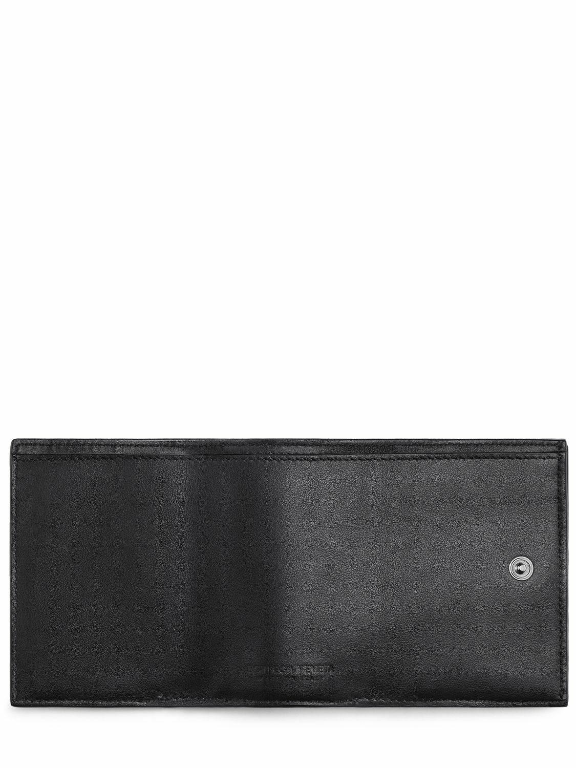 BOTTEGA VENETA - Intrecciato Leather Tiny Tri-fold Wallet Bottega Veneta