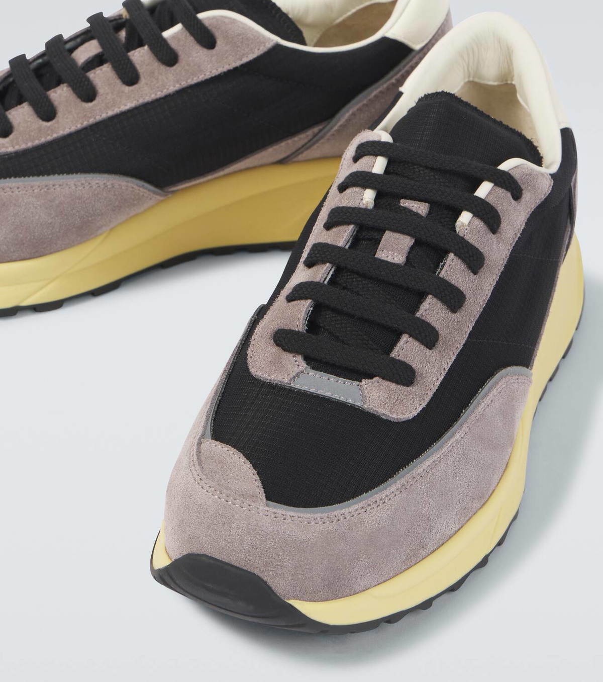 Common Projects Track Classic suede-trimmed sneakers Common Projects