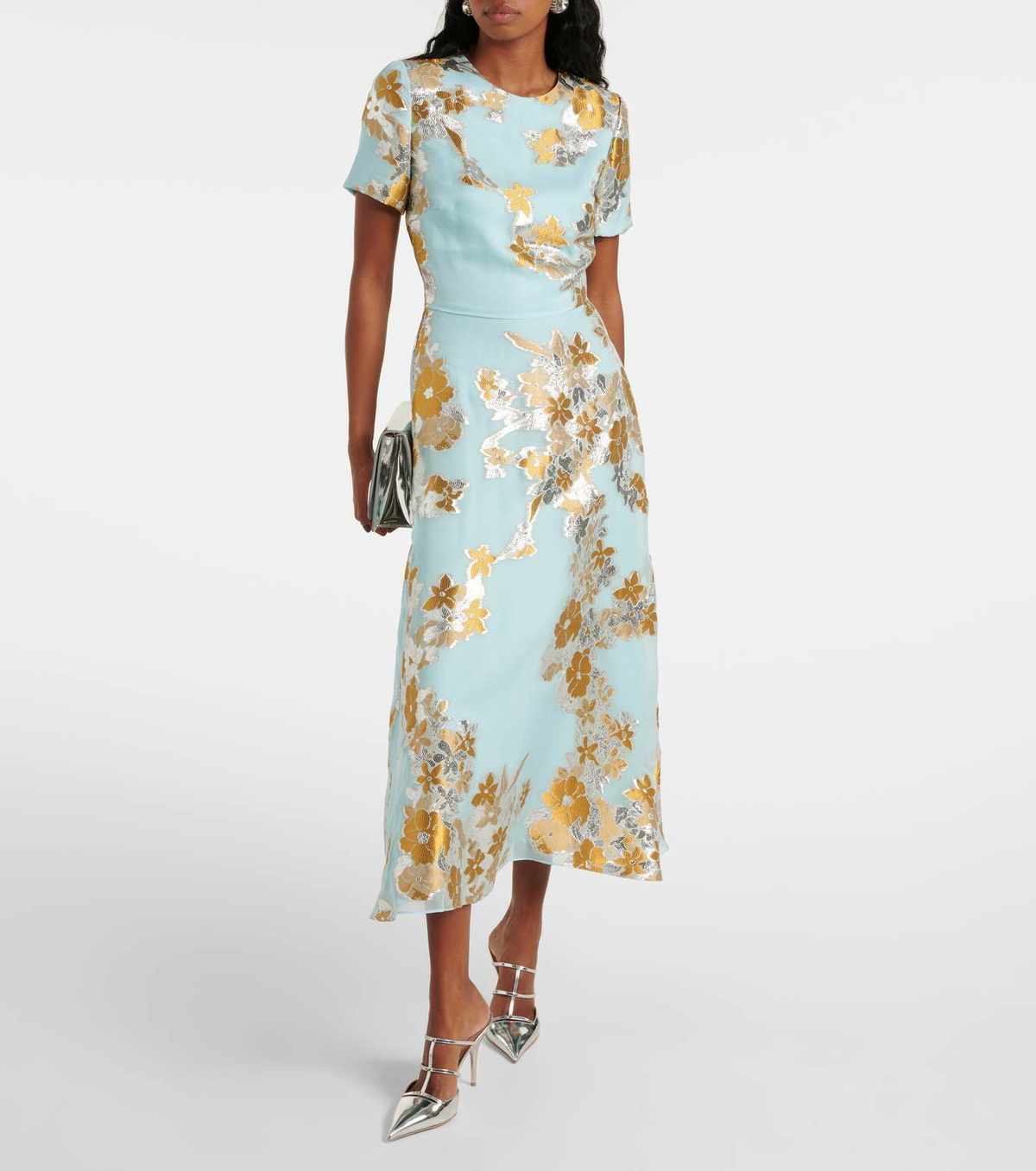 Markarian Mae floral midi dress Markarian