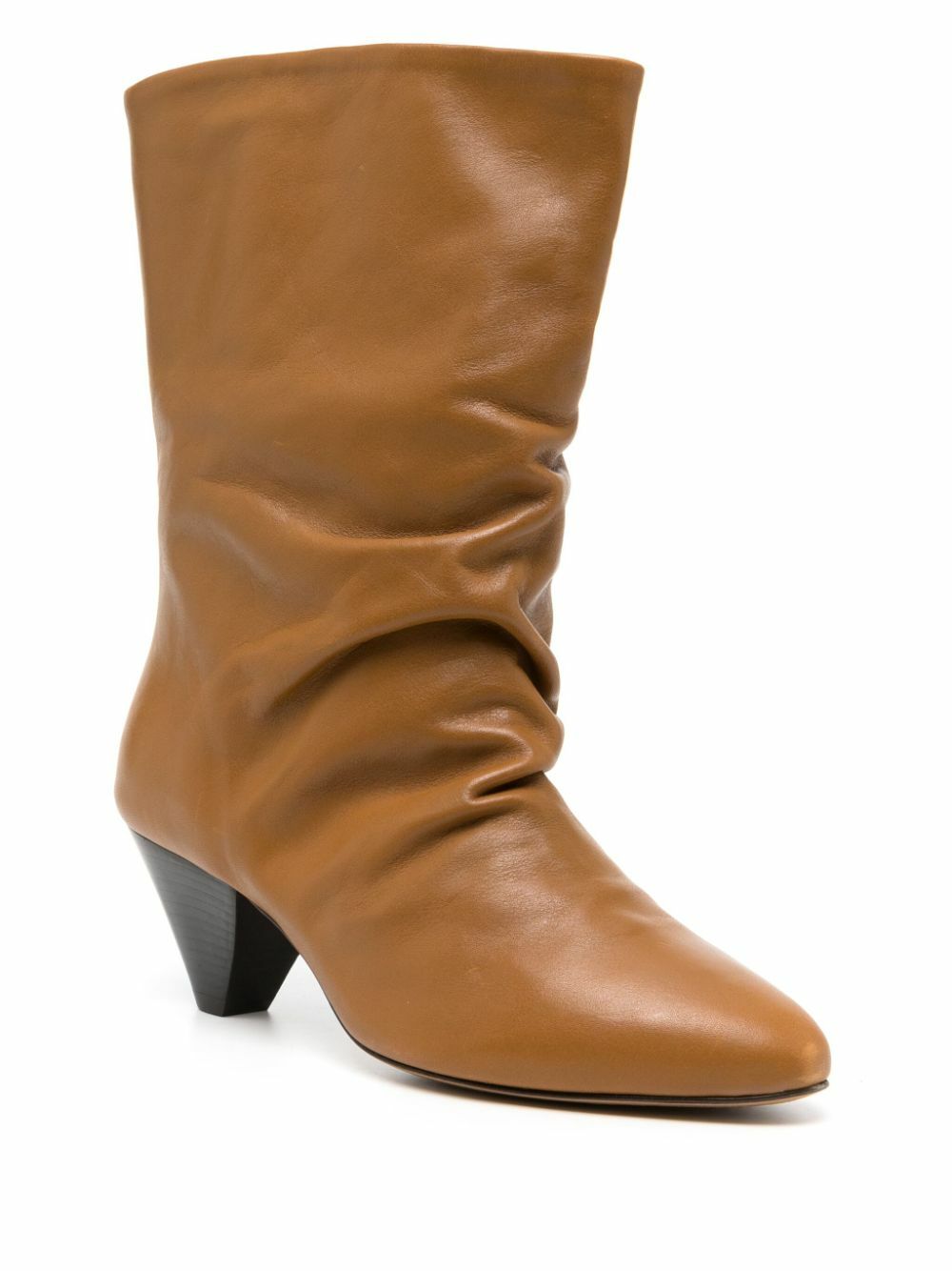 ISABEL MARANT Brown Reachi 55 Leather Boots Isabel Marant