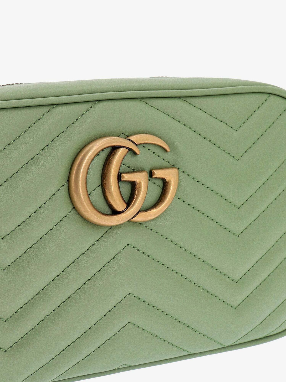 Gucci Gg Marmont Green Womens Gucci