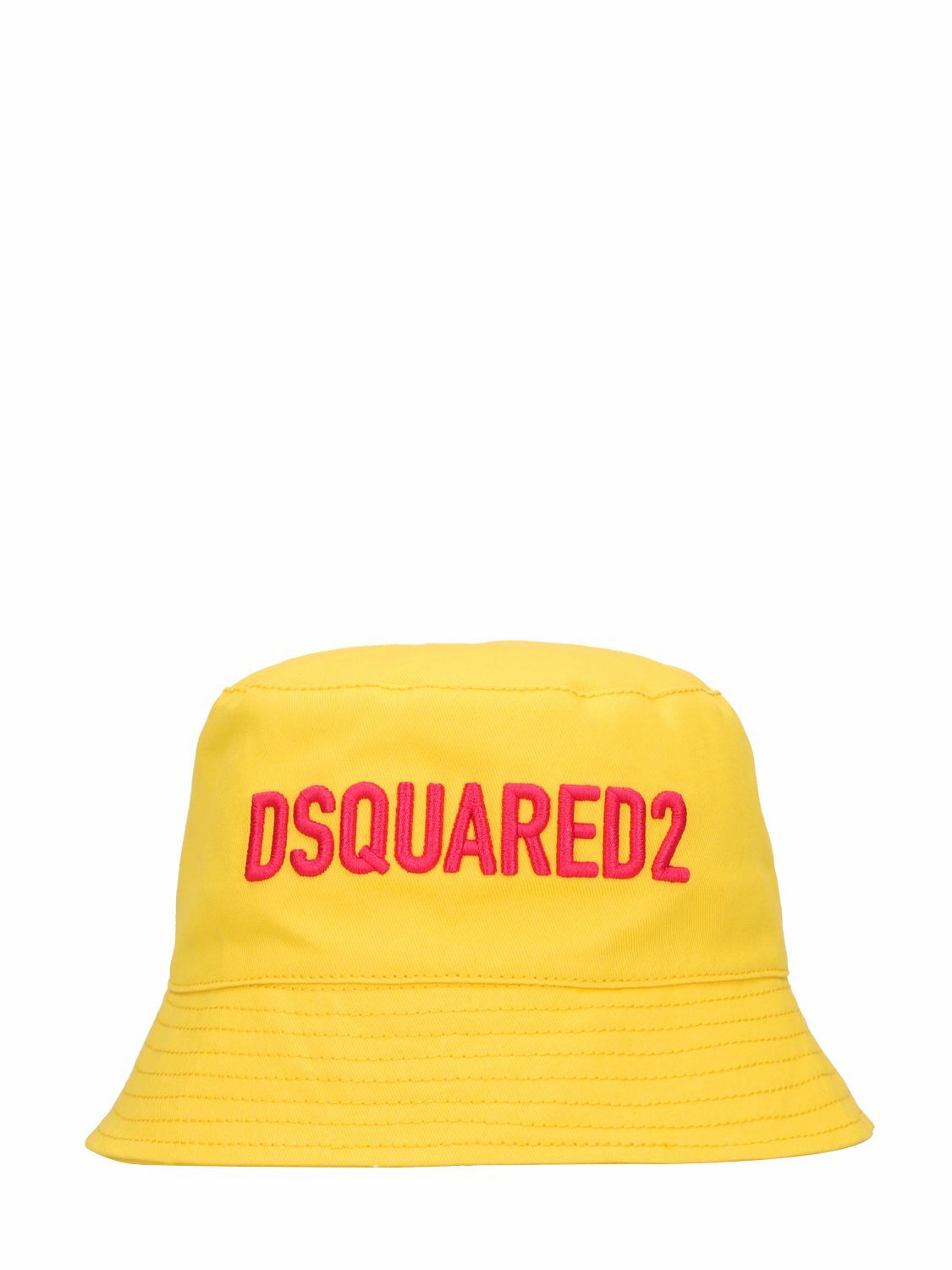 DSQUARED2 Cotton Gabardine Bucket Hat Dsquared2
