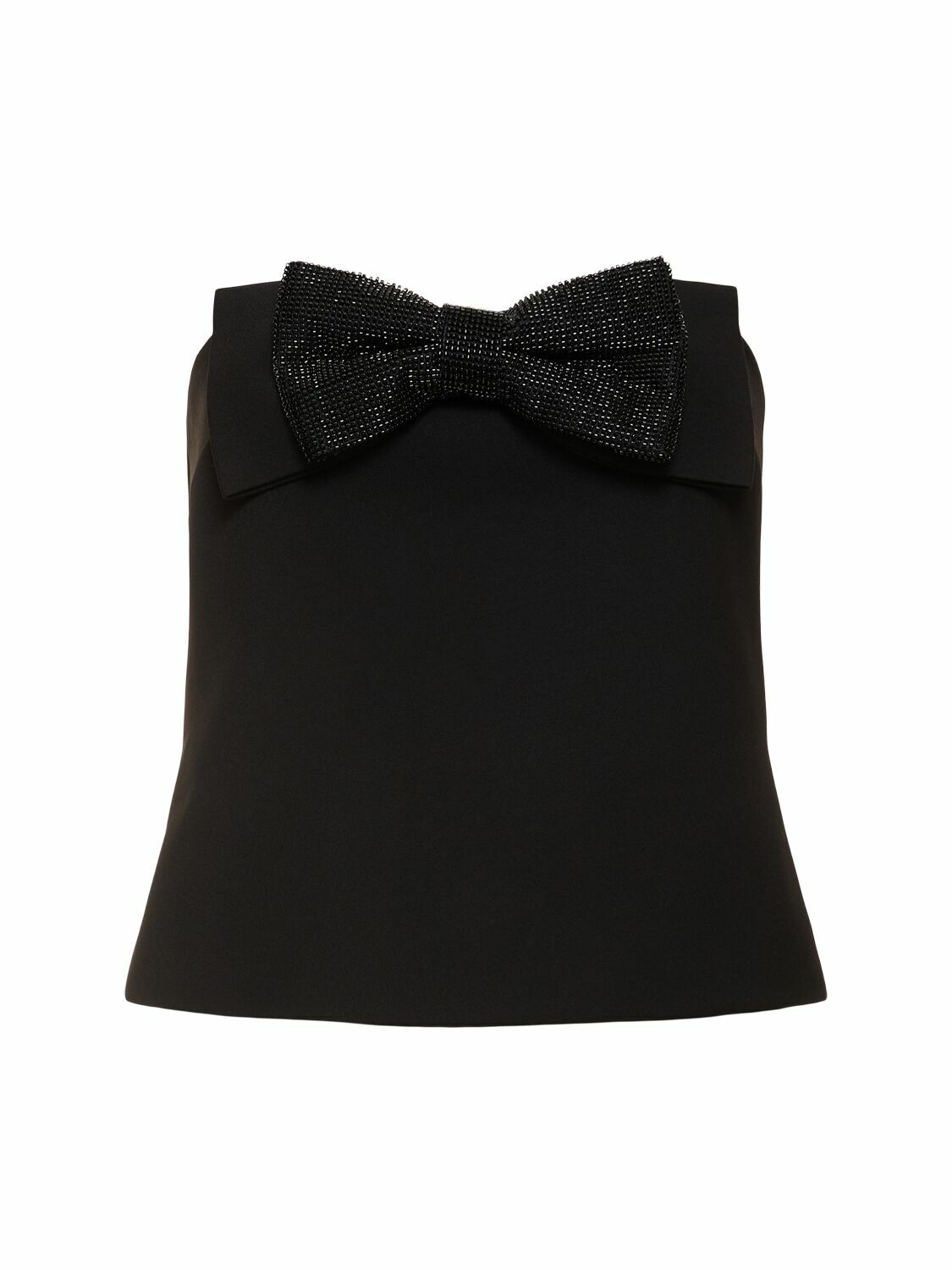 SELF-PORTRAIT Crepe Bandeau Top Self-Portrait