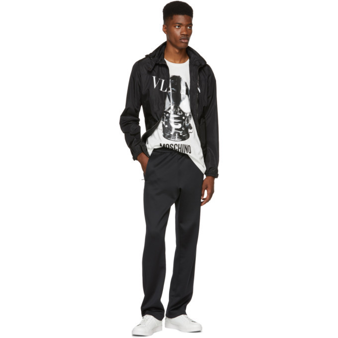 Moschino White Mask T-Shirt Moschino