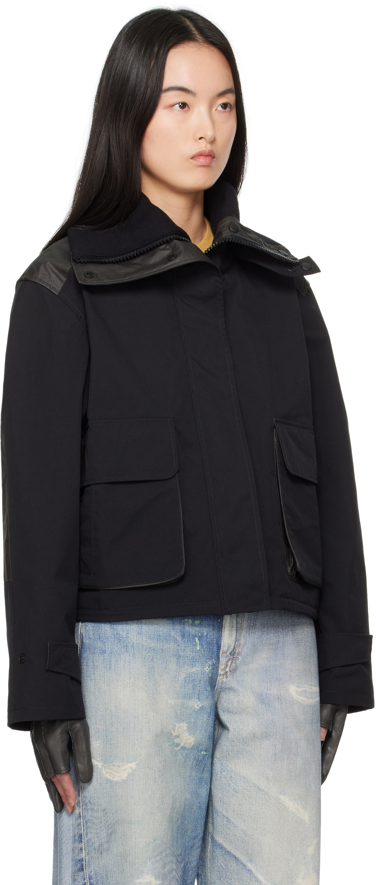 OUR LEGACY Black Marine Jacket Our Legacy