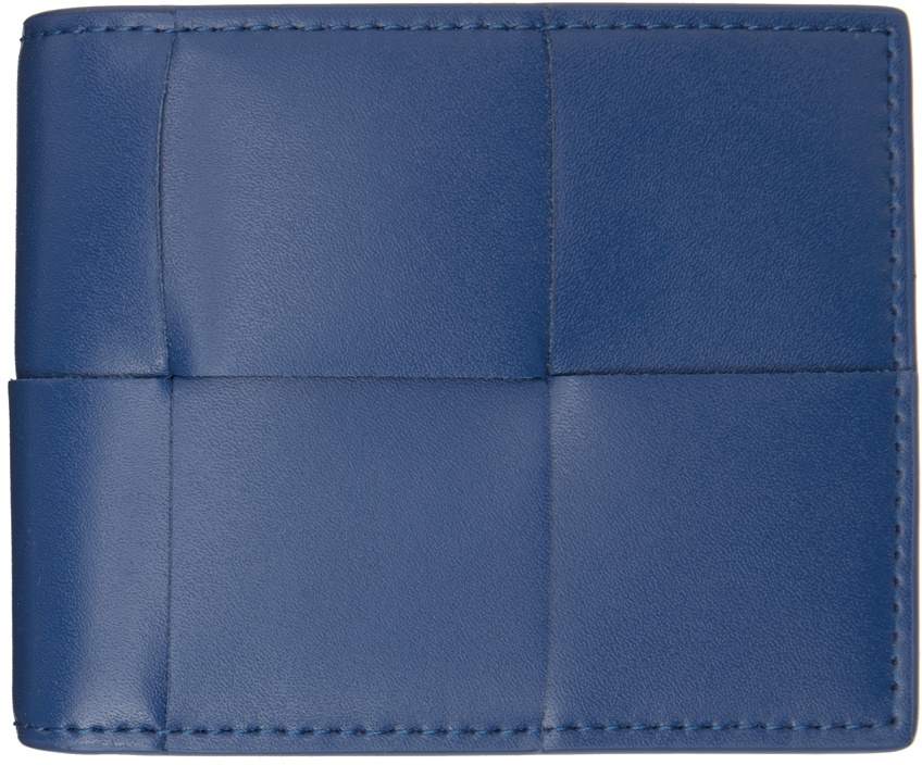 Bottega Veneta Navy Cassette Wallet Bottega Veneta