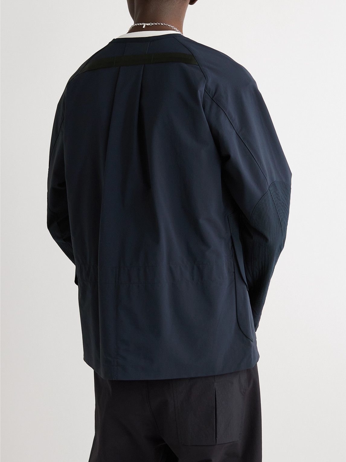 Norbit by Hiroshi Nozawa - Samue Stretch-Nylon Field Jacket - Blue