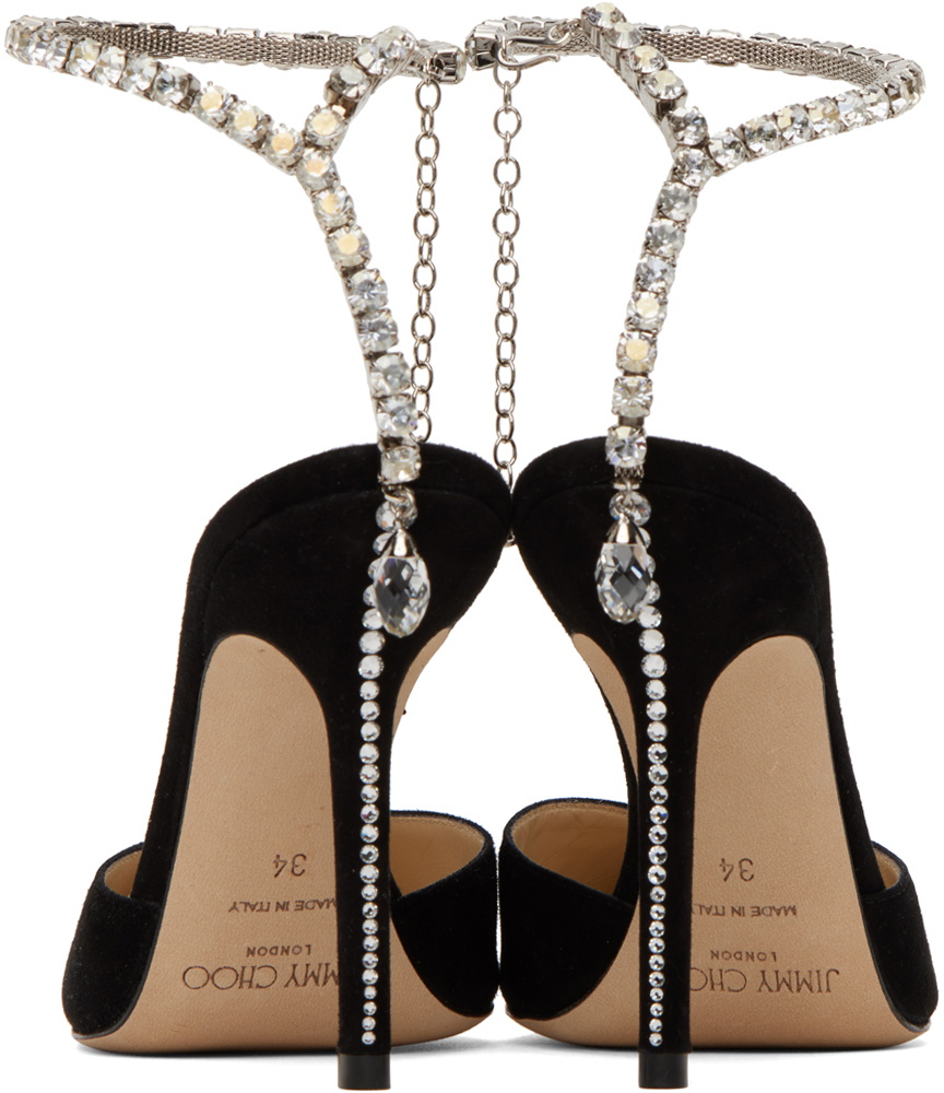 Jimmy Choo Black Saeda 100 Heels Jimmy Choo