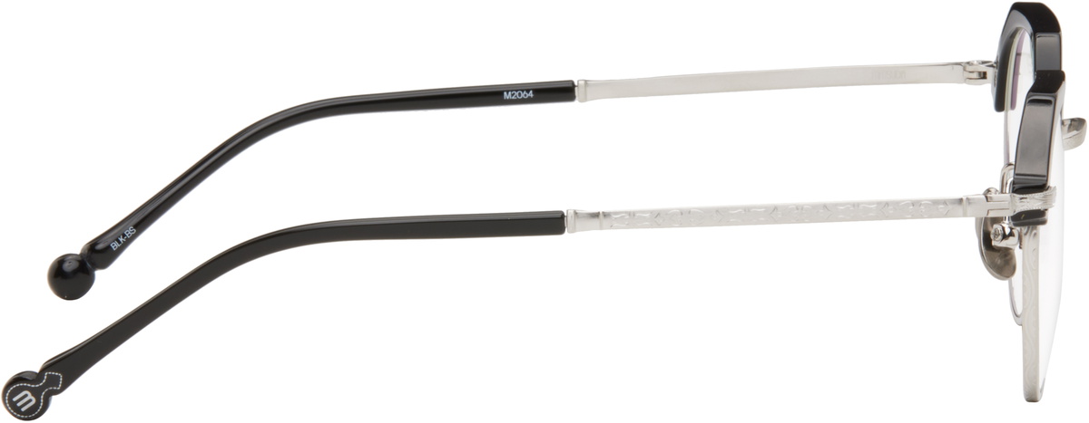 Matsuda Black & Silver M2064 Glasses Matsuda