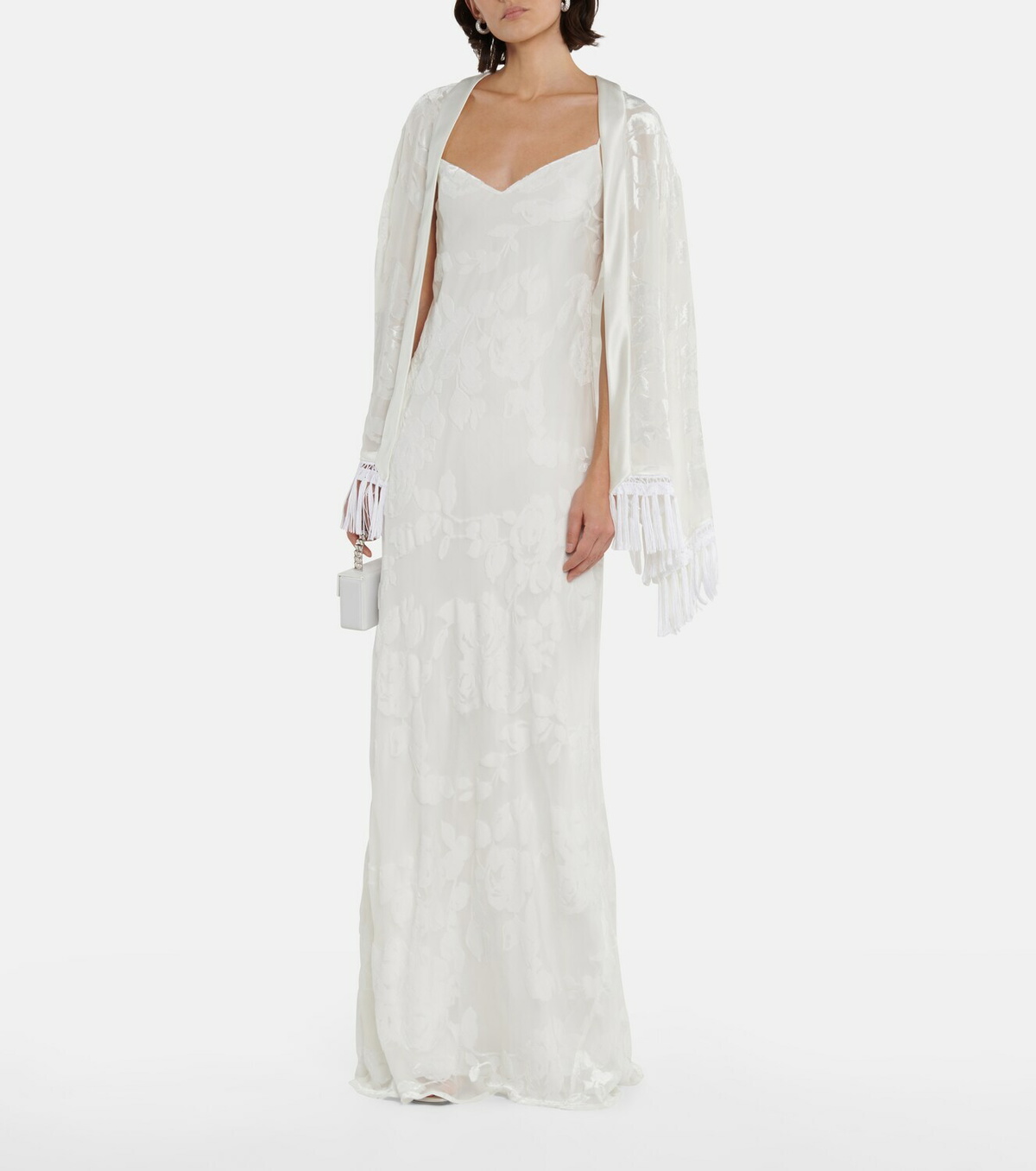 Galvan Bridal Frida devoré gown Galvan