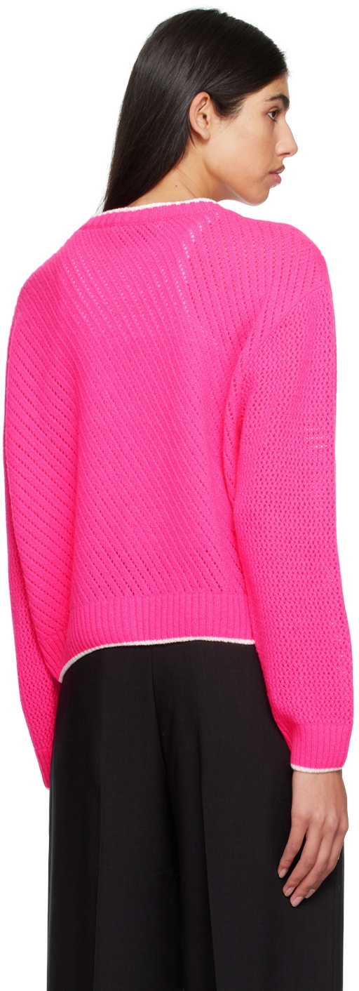 MSGM Pink Button Cardigan MSGM
