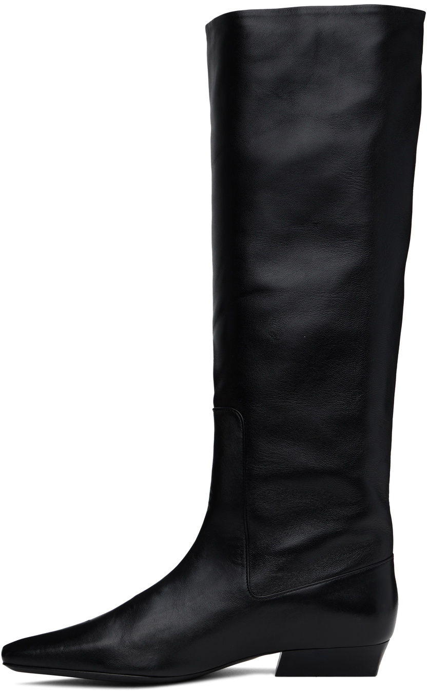 Staud Black Wally Tall Boots Staud