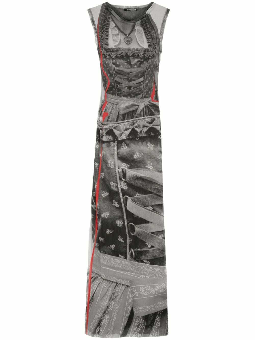 OTTOLINGER - Printed Long Dress Ottolinger