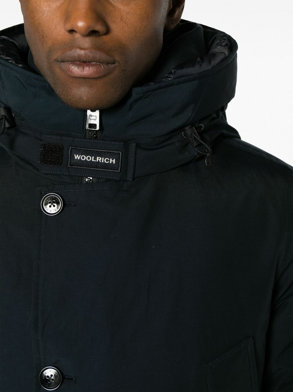 WOOLRICH - Arctic Down Jacket With Hood Woolrich