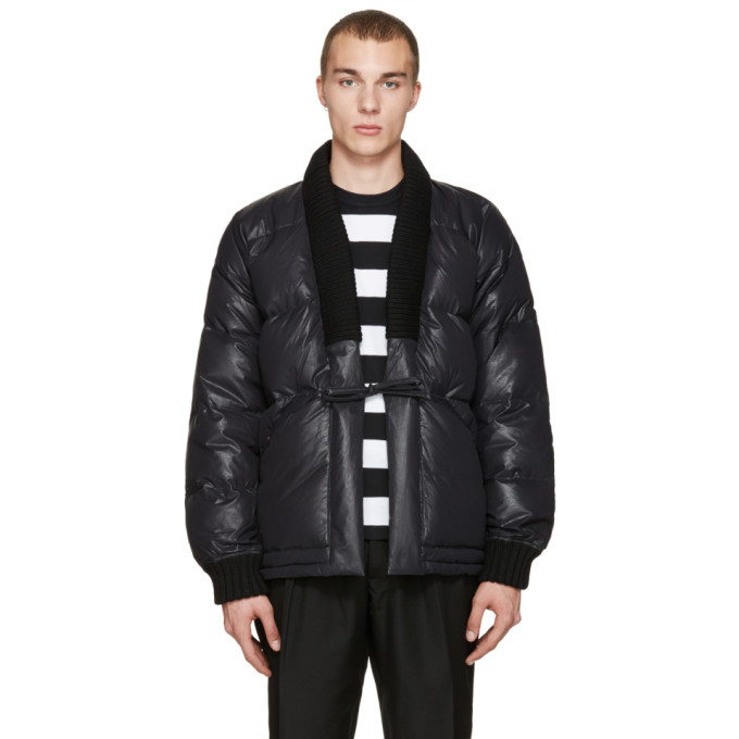 Visvim Black Down Dotera Coat Visvim