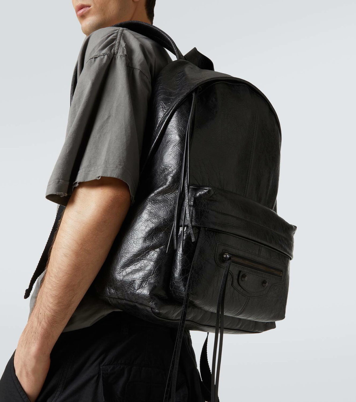 Balenciaga Le City leather backpack Balenciaga