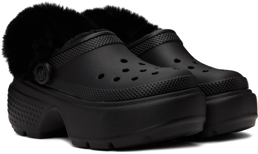 Crocs Black Stomp Clogs Crocs