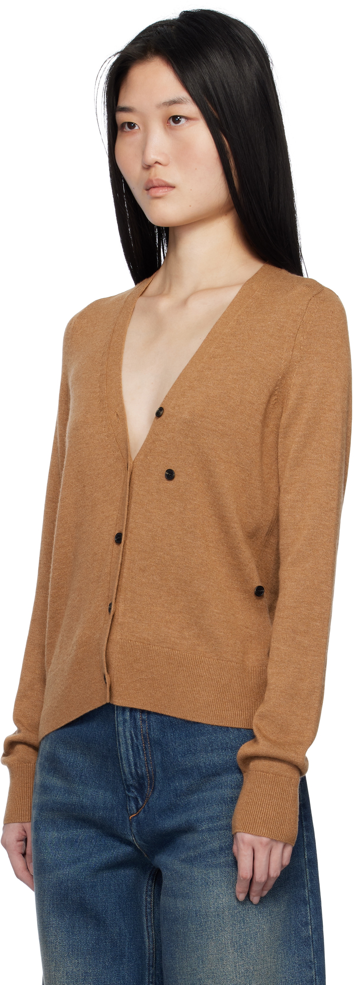 Isabel Marant Tan Carline Cardigan Isabel Marant