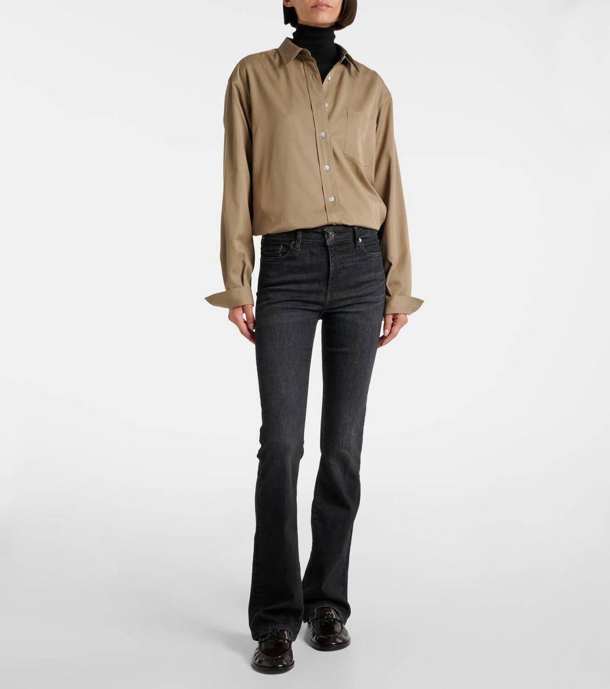 Frame Le Mini high-rise bootcut jeans Frame Denim
