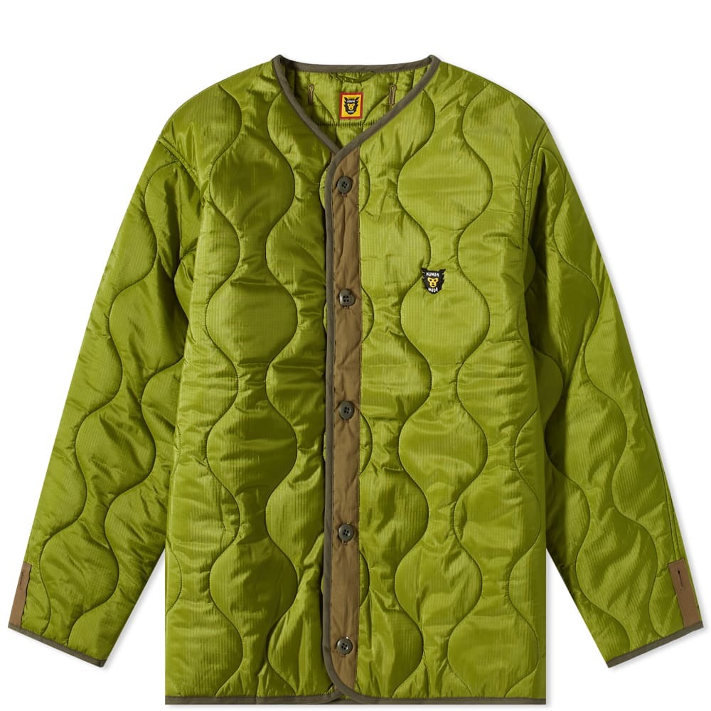 Human Made Men's Quilted Linner Jacket in Olive Drab Human Made