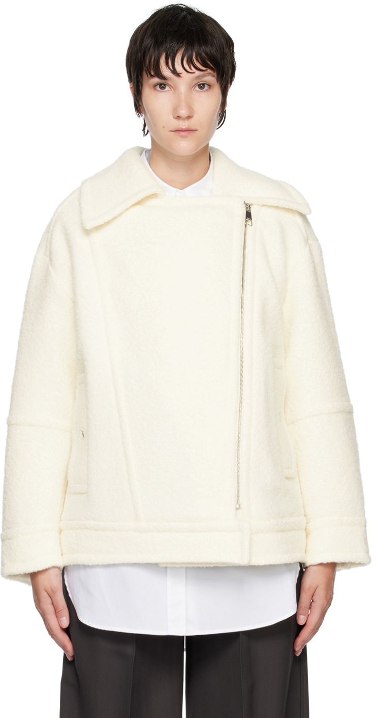 BOSS Off-White Offset Jacket BOSS