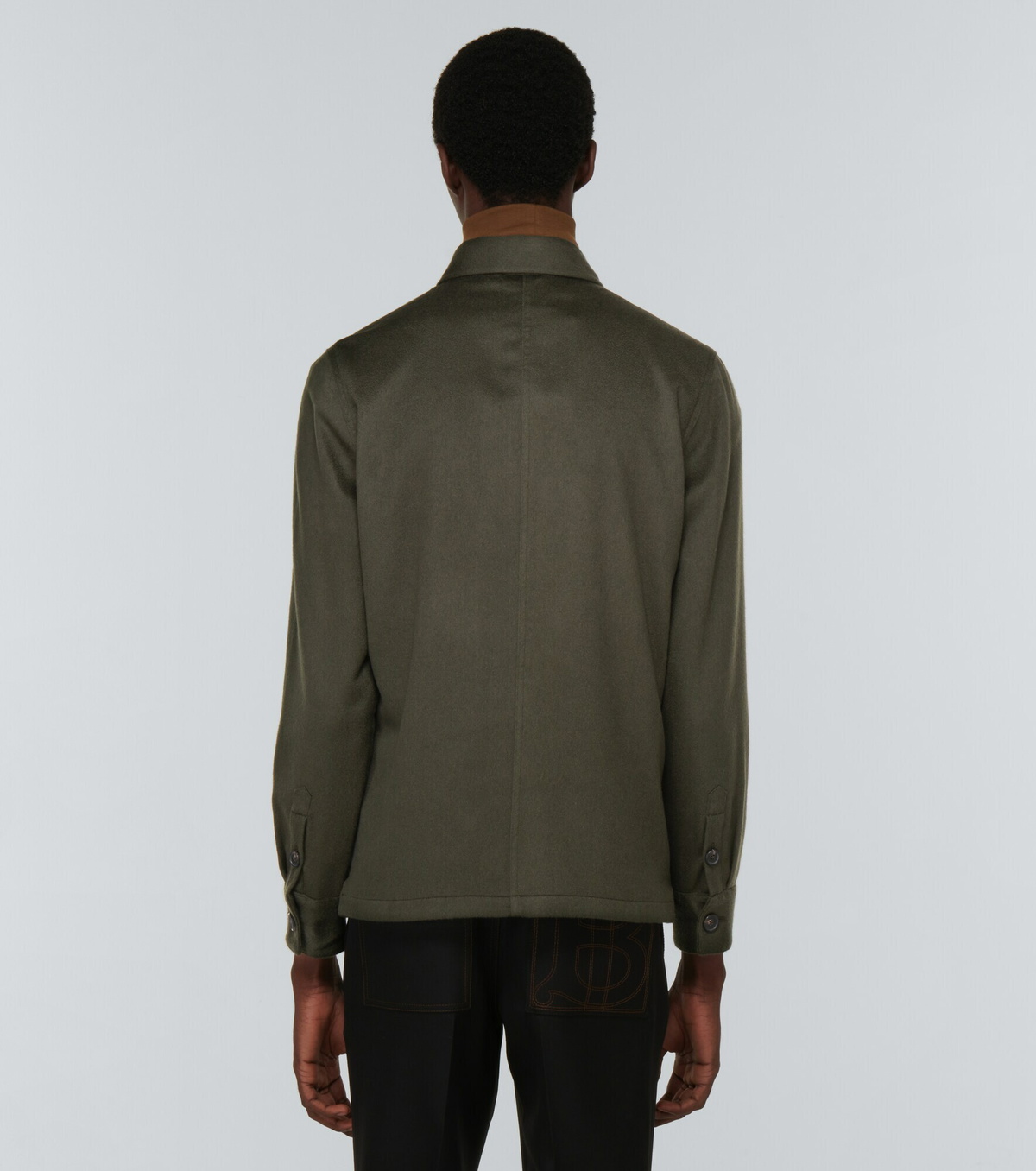 Thom Sweeney - Cashmere flannel overshirt Thom Sweeney