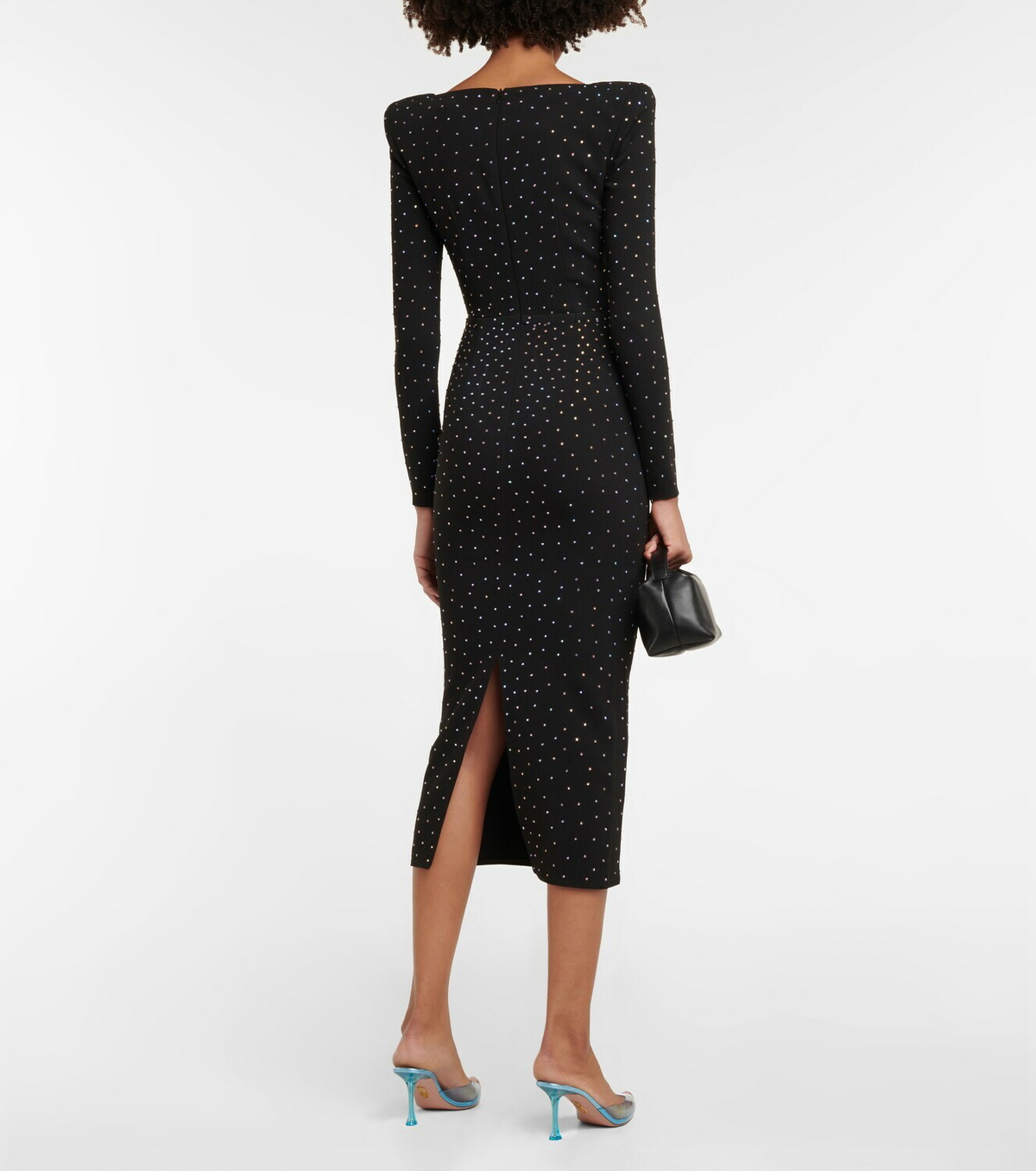Alex Perry Tiernan embellished crêpe midi dress Alex Perry