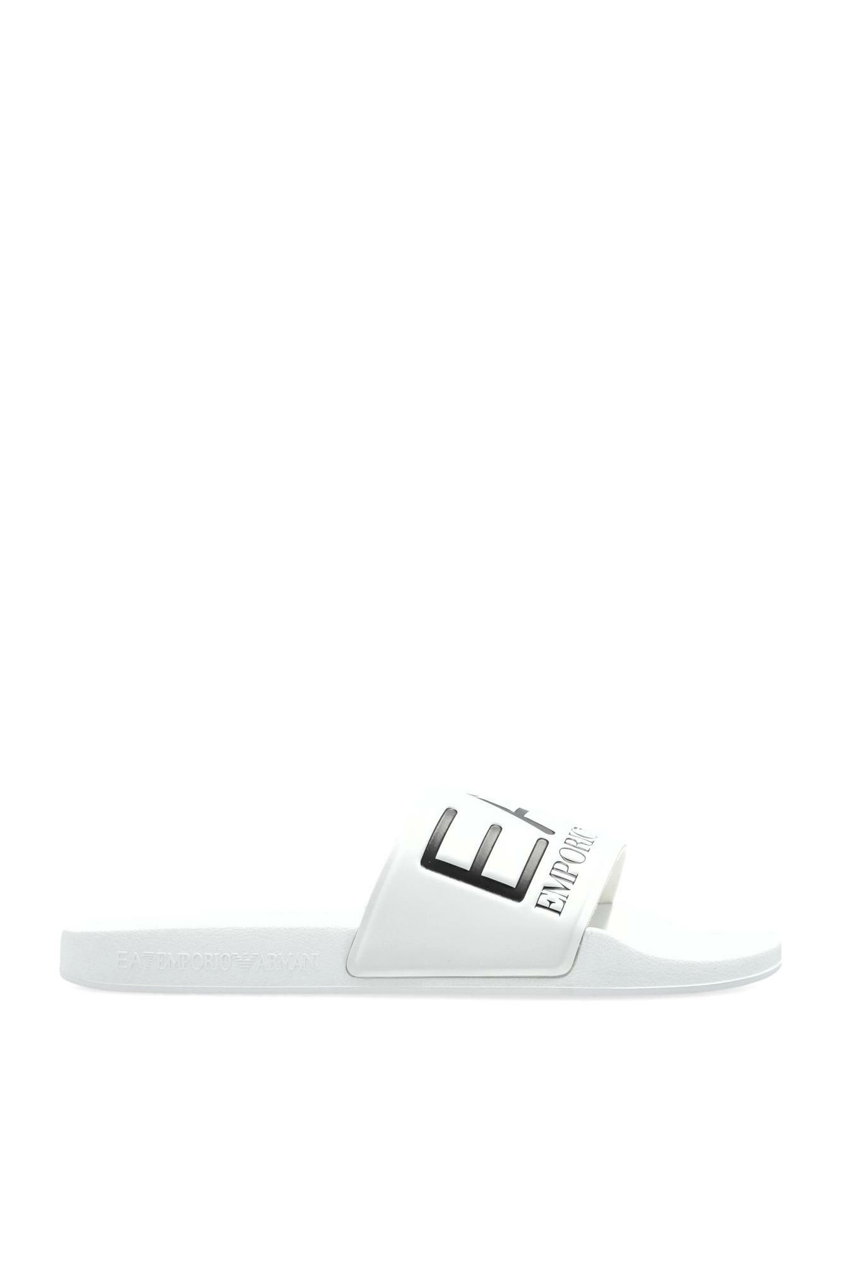 Ea7 Emporio Armani Rubber Slides With Logo EA7