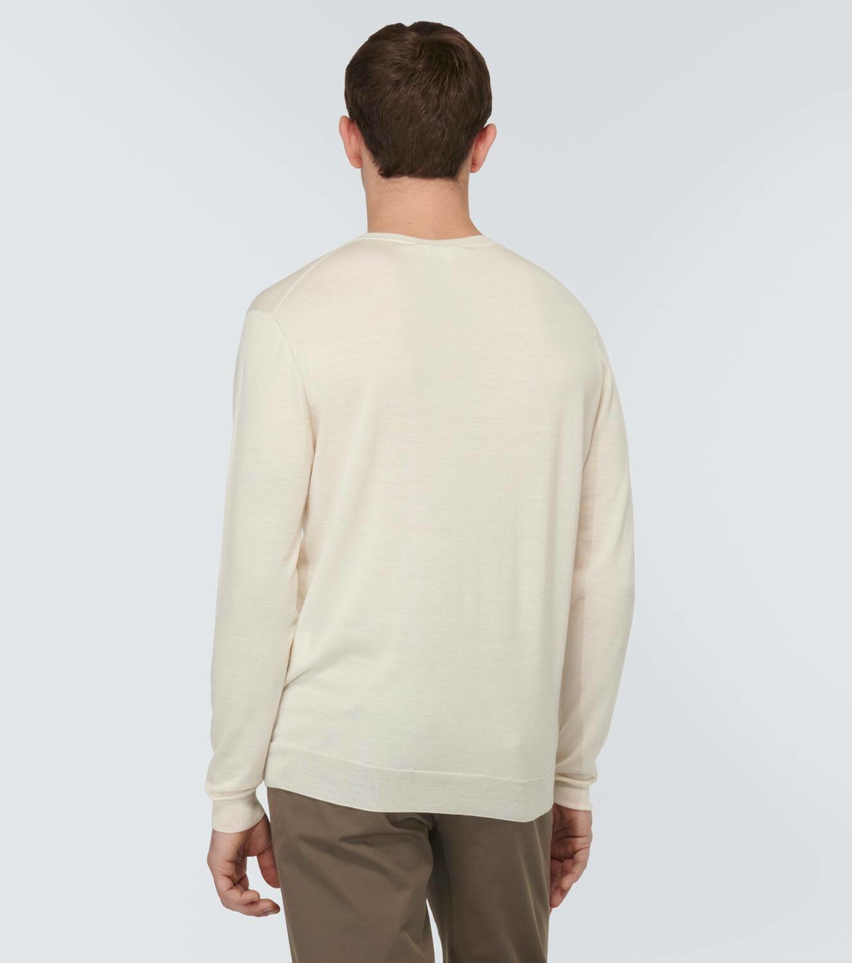 Lardini Wool, silk, and cashmere sweater Lardini