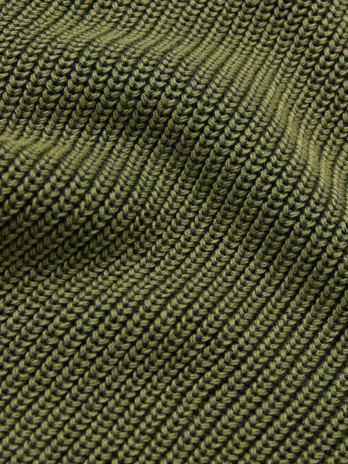 Rag & Bone - Dexter Ribbed Cotton Sweater - Green Rag and Bone