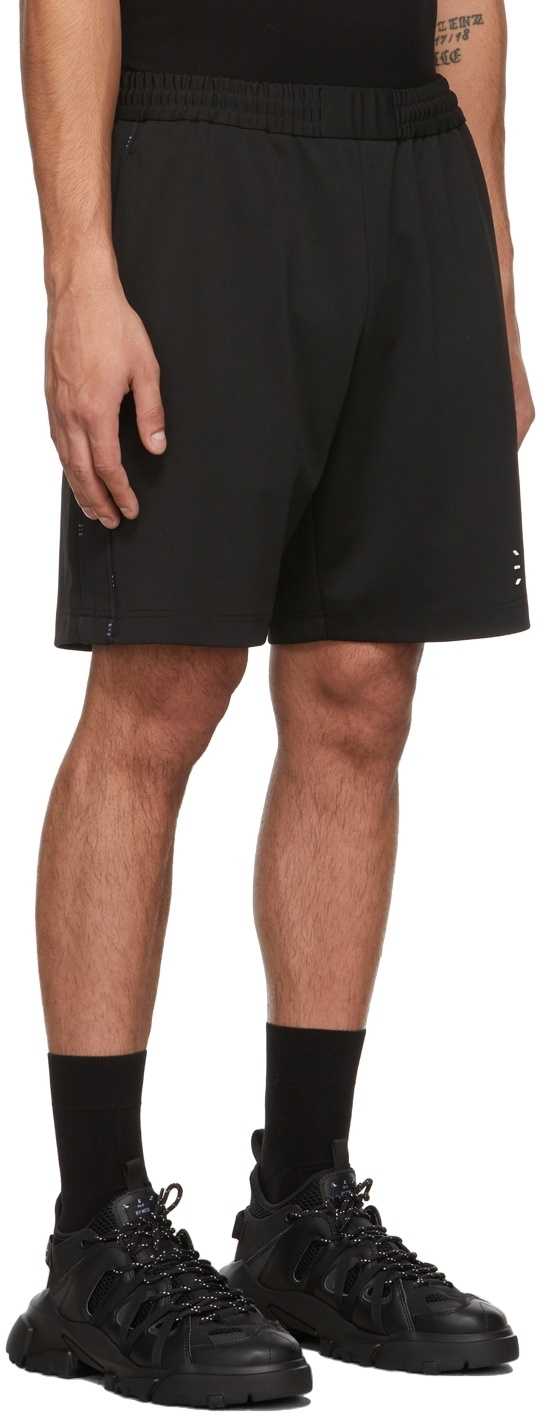 MCQ Black Interlock Track Shorts McQ Alexander McQueen