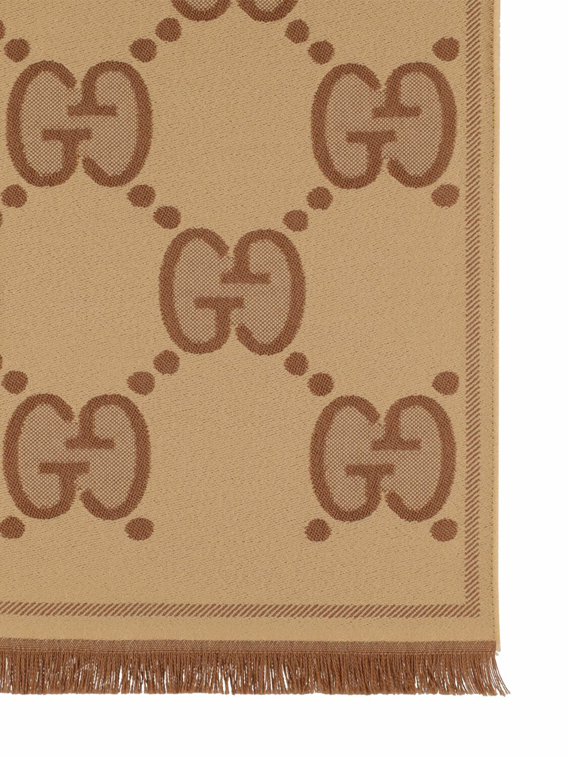 GUCCI - Gg Wool Stole Gucci