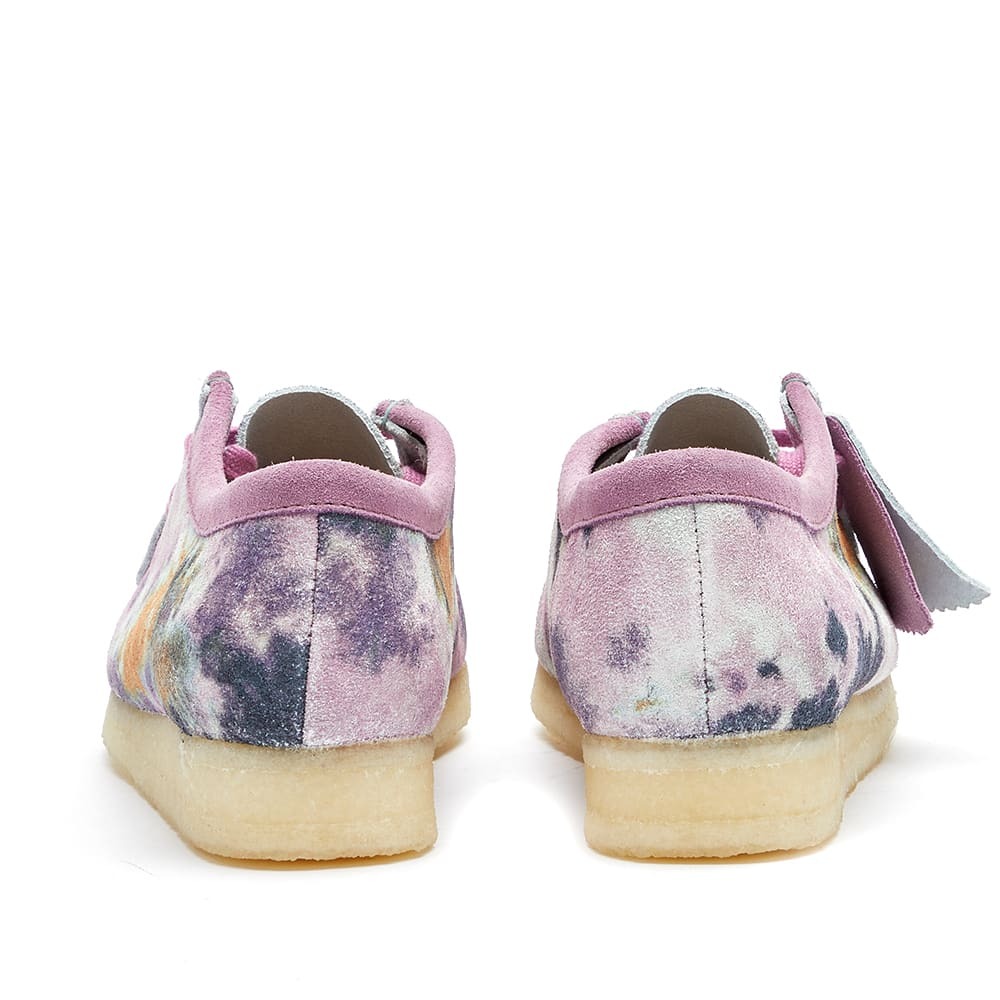 Clarks Originals Women's Wallabee in Multi Tie Dye Clarks Originals