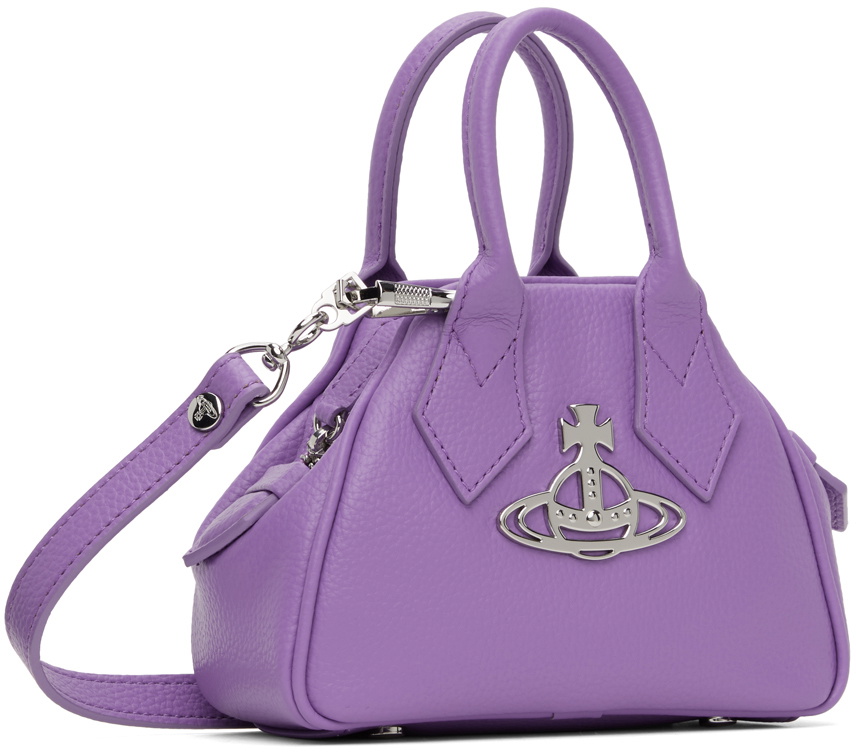 Vivienne Westwood Purple Mini Yasmine Bag Vivienne Westwood