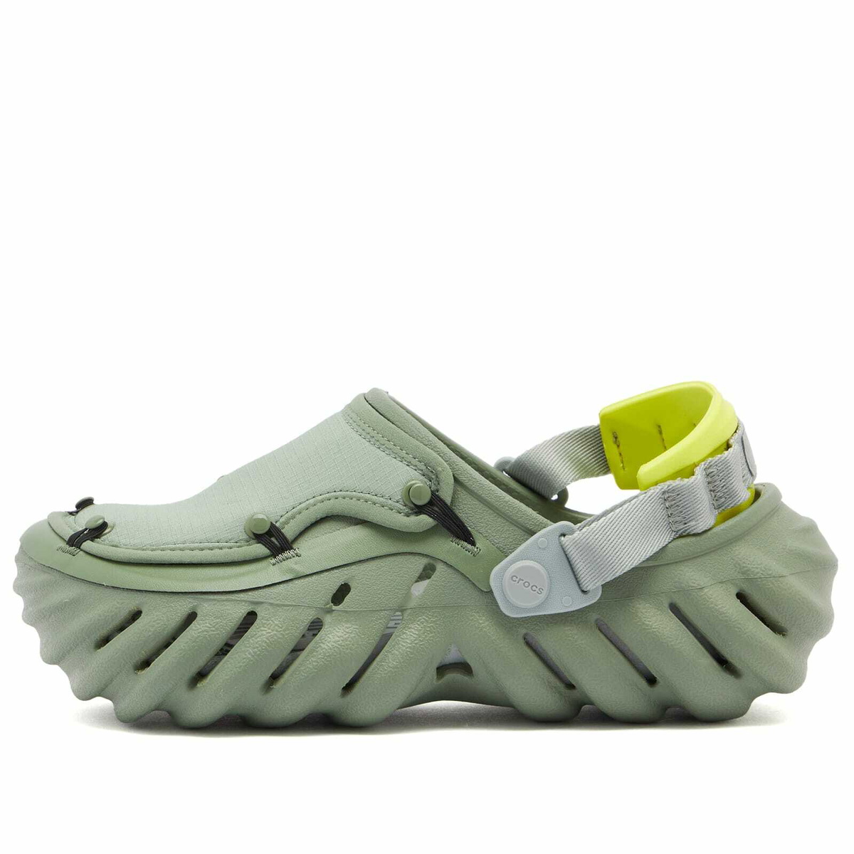 Crocs Echo Ripstop Clog in Moss Multi Crocs