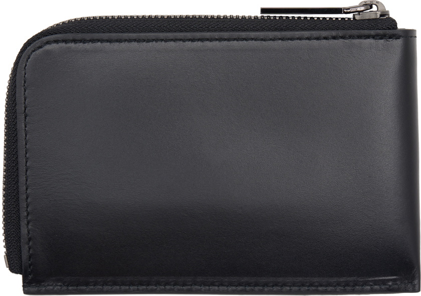 YOHJI YAMAMOTO Black Discord Short Wallet Yohji Yamamoto
