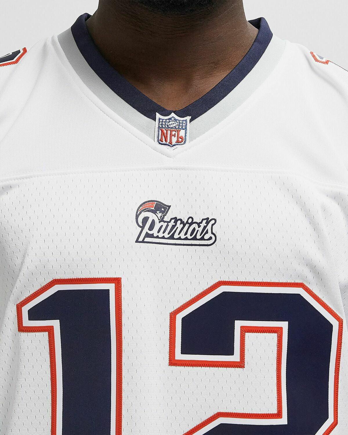 Mitchell & Ness NFL WHITE JERSEY NEW ENGLAND PATRIOTS 2000 TOM BRADY ...