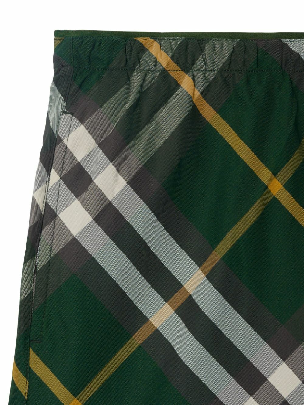 BURBERRY - Check Motif Swim Shorts Burberry