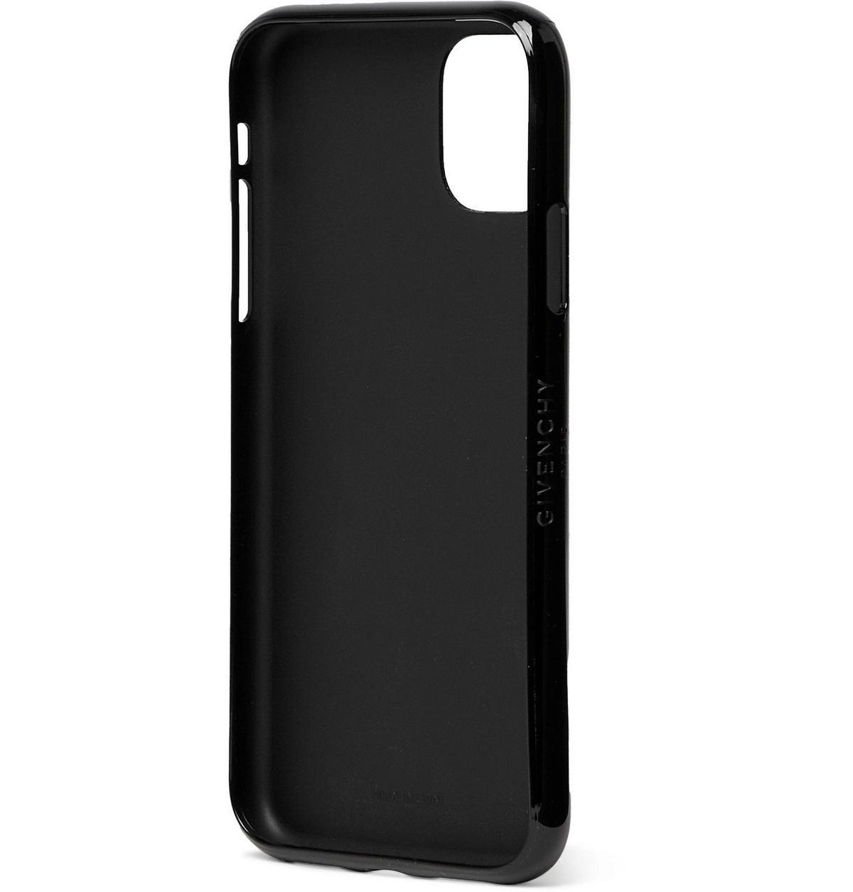 GIVENCHY - Logo-Print PU iPhone 11 Case - Black Givenchy