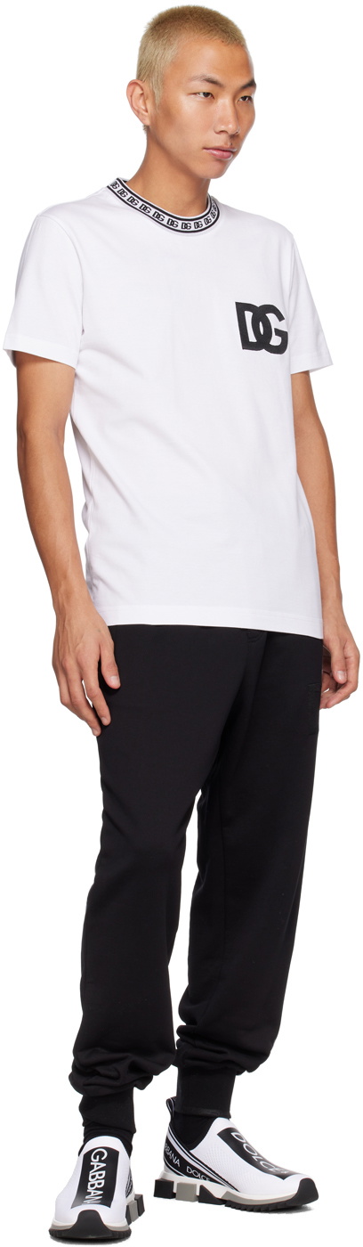 Dolce & Gabbana White 'DG' T-Shirt Dolce & Gabbana