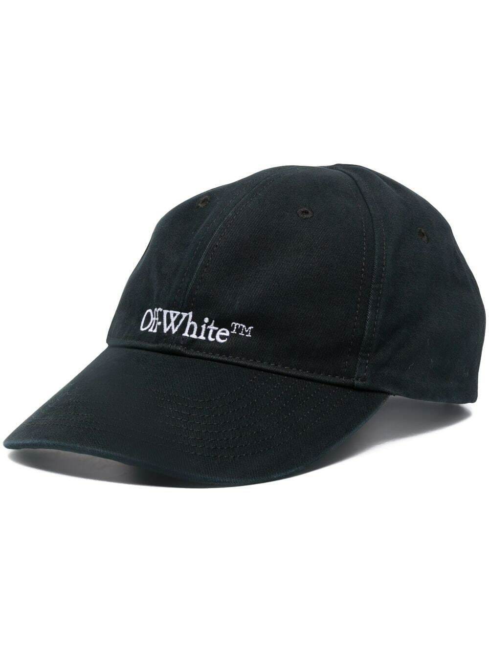Off-White Logo cotton drill baseball cap Off-White