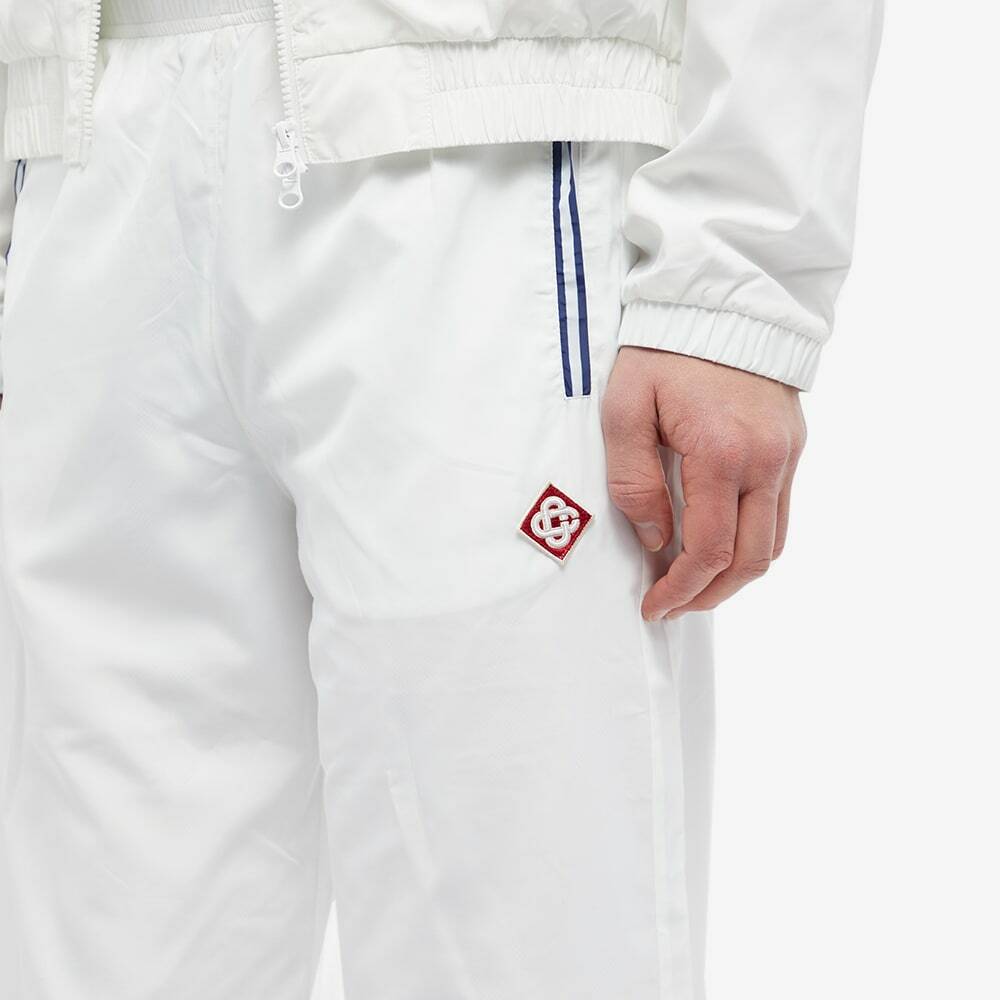 Casablanca Men's Par Avion Track Pant in White Casablanca