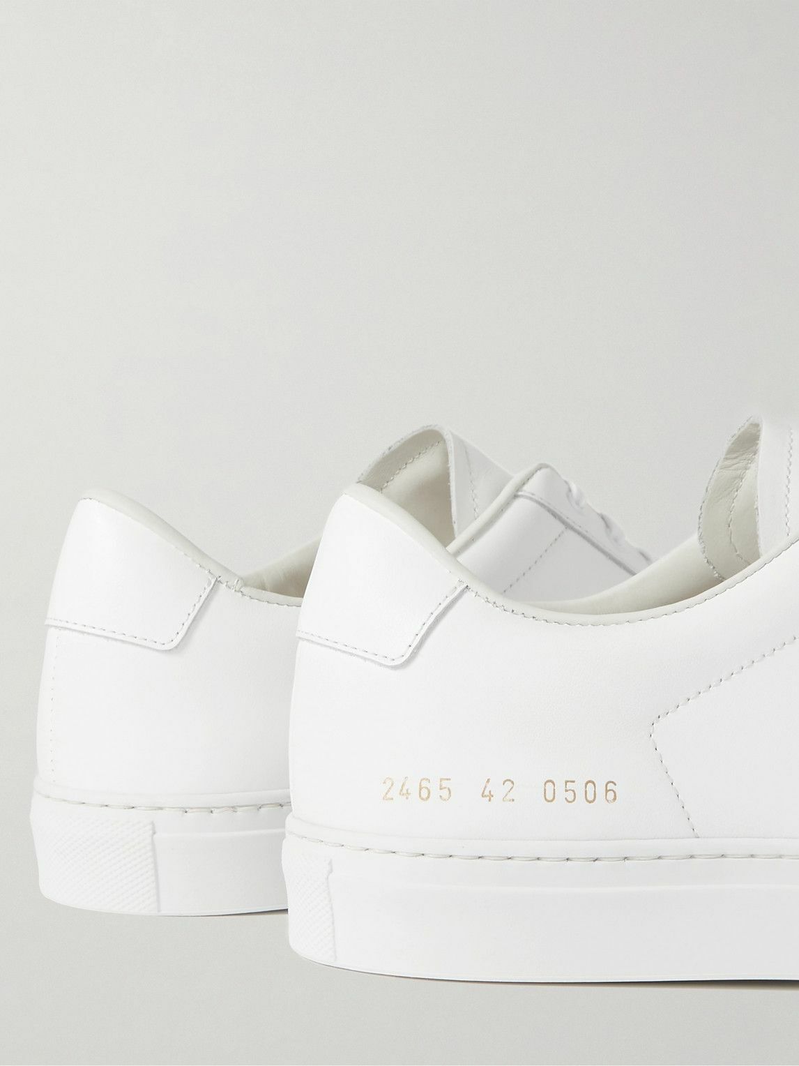 Common Projects - Retro Classic Leather Sneakers - White Common Projects