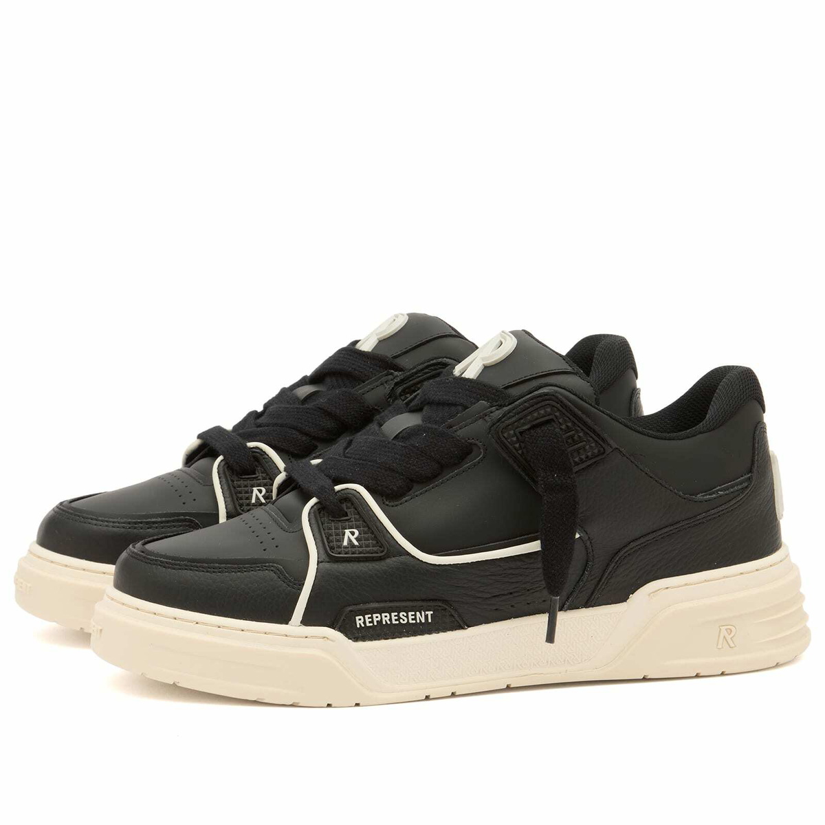 Represent Men's Studio Sneaker in Black Represent