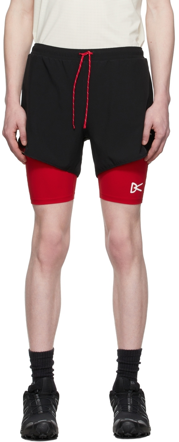 District Vision Black Spino 5 Training Shorts District Vision