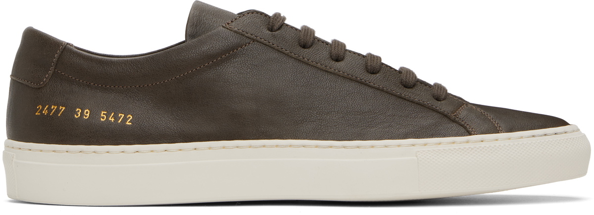 Common Projects Gray Summer Achilles Sneakers Common Projects