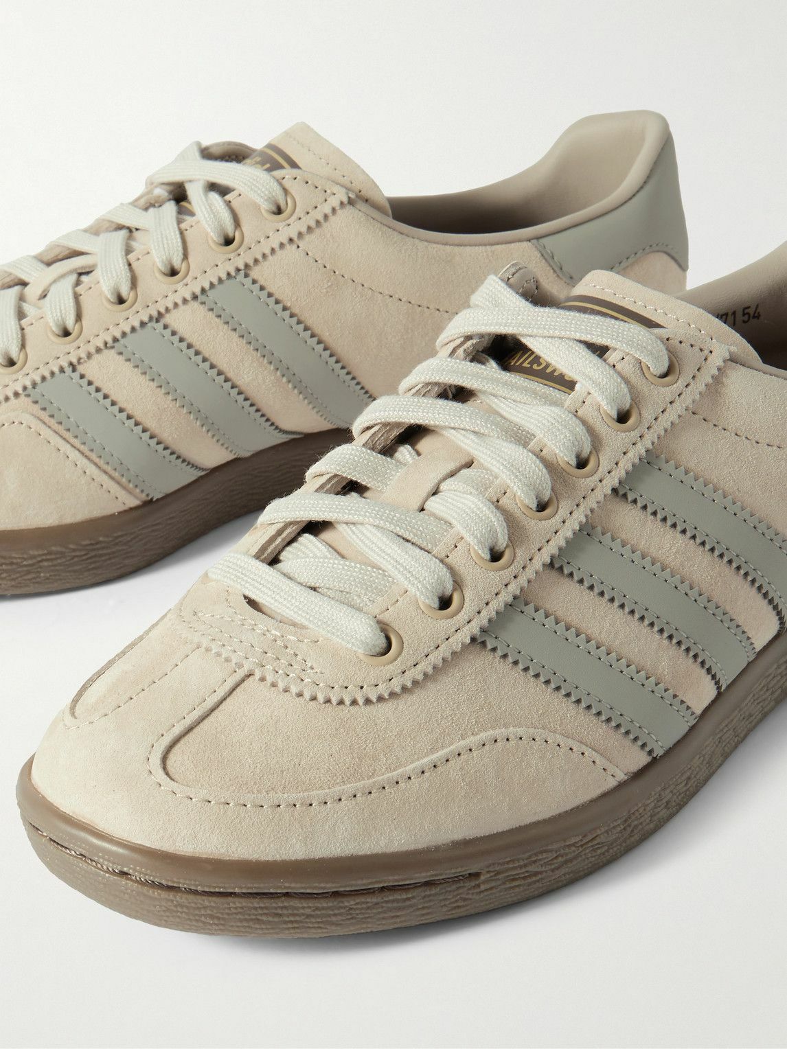 adidas Originals - Failsworth SPZL Leather-Trimmed Suede Sneakers ...