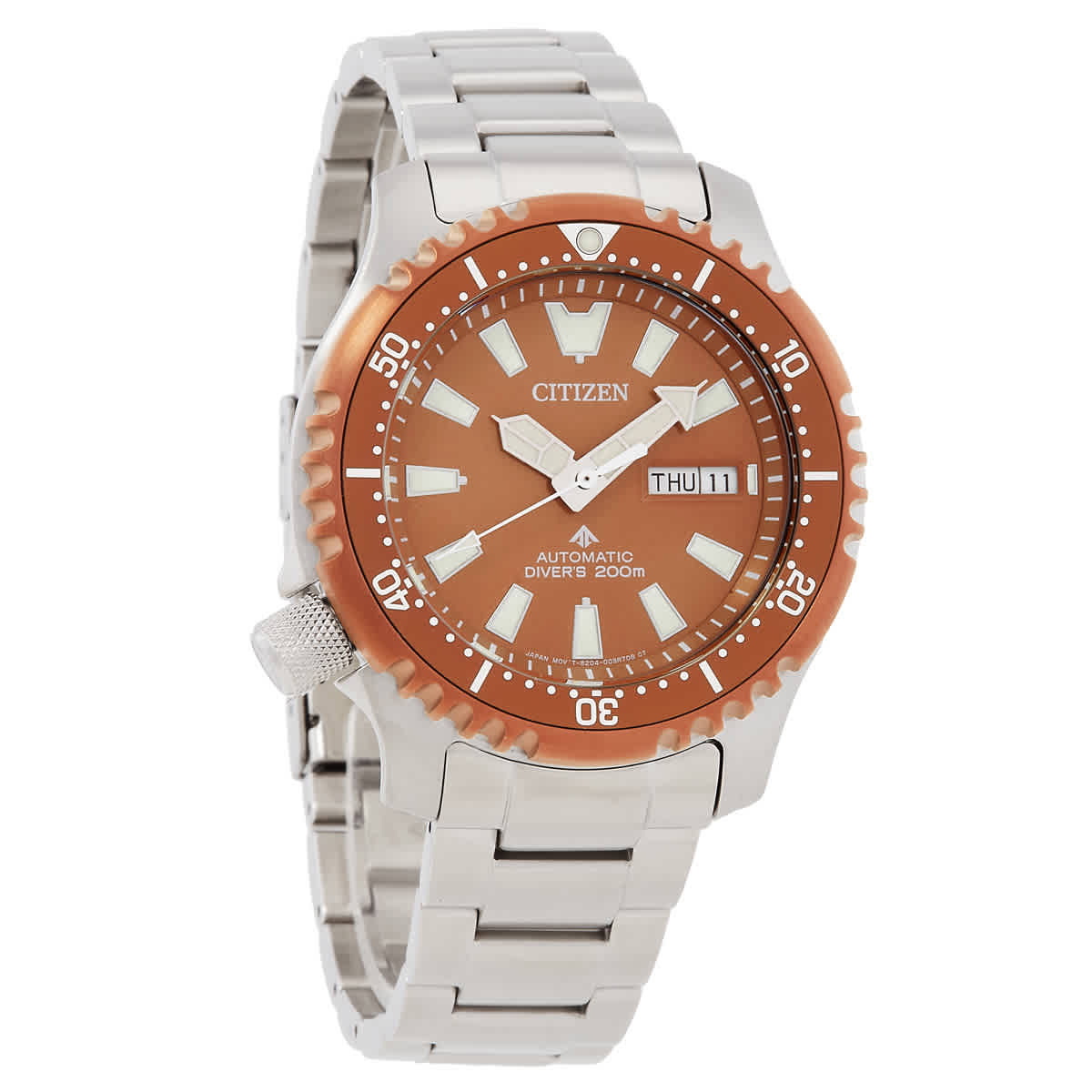 Citizen Promaster Automatic Copper Dial Mens Watch NY0164-65X Citizen