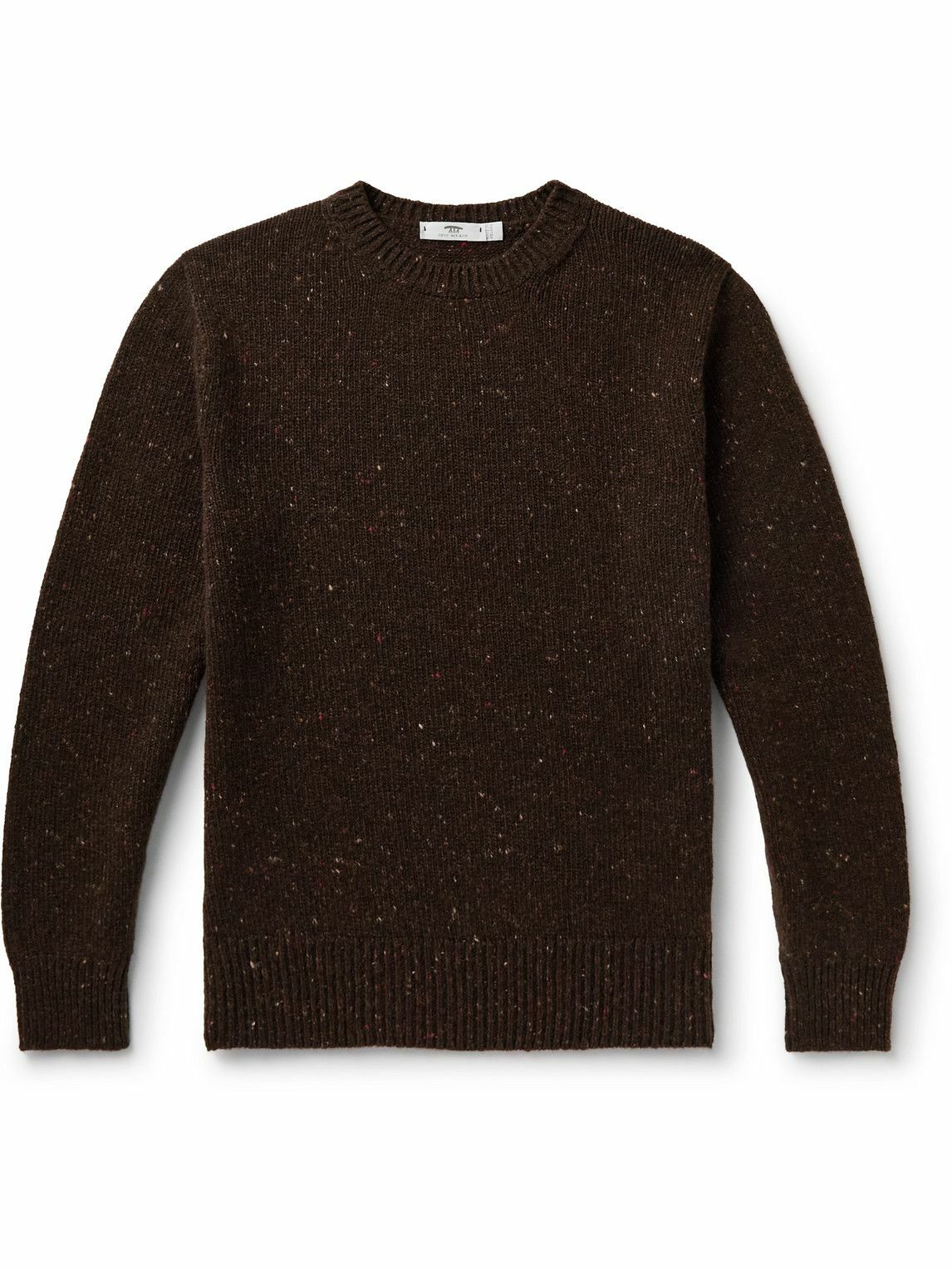 Inis Meáin - Donegal Merino Wool and Cashmere-Blend Sweater - Brown ...