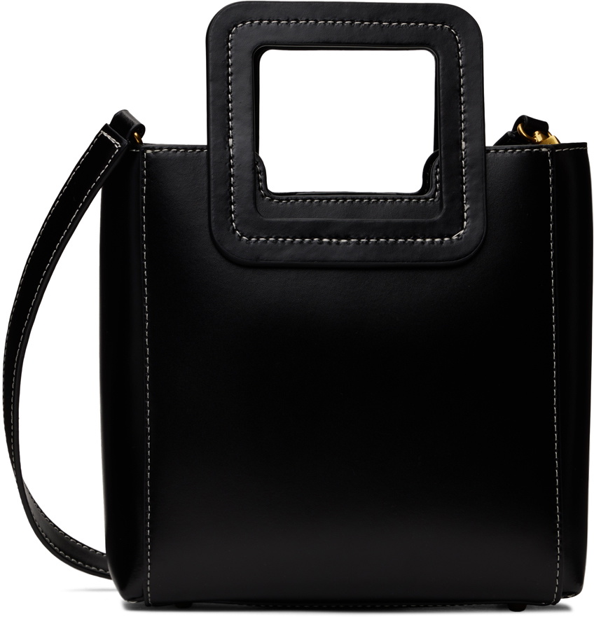 Staud Black Mini Shirley Bag Staud